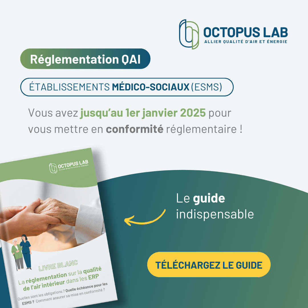 Réglementation qualité de l'air intérieur ERP : le cas des ESMS